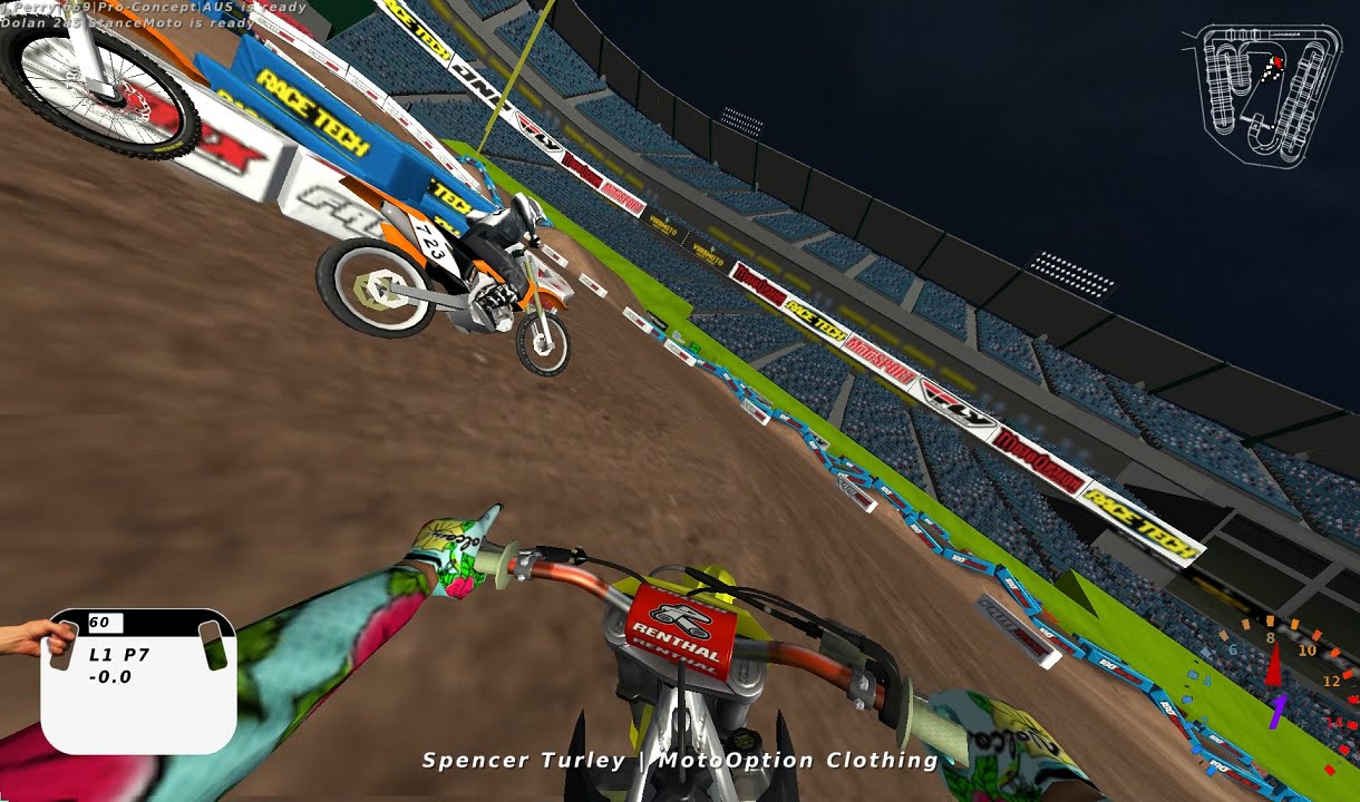 MX Simulator - pro rF 250 lcq - "2016 Supercross Rd 1 - Anaheim ...
