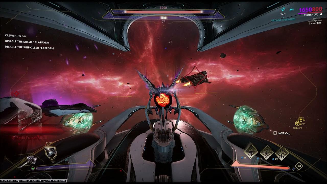 Warframe Railjack All Battle + Tactical Abilities - YouTube