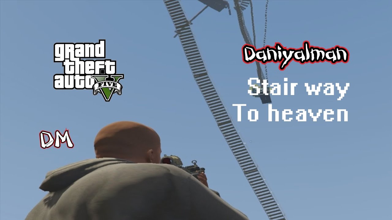 Gta 5 Stair Way To Heaven Mod - Grand theft auto v - 60 Fps - YouTube