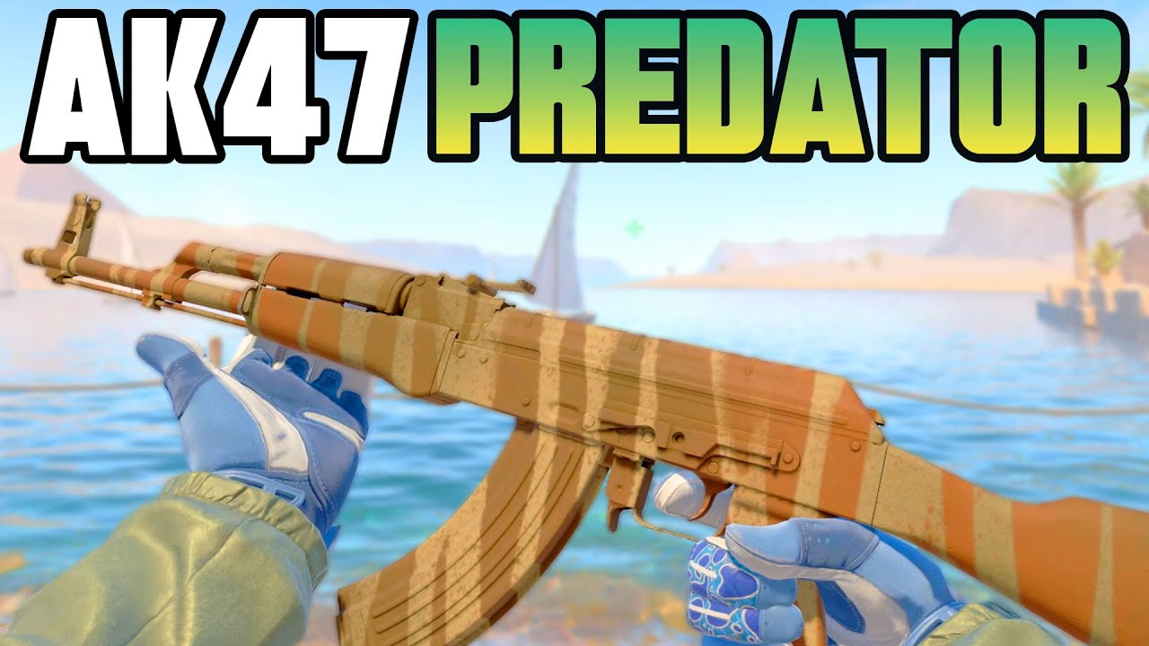 CS2 AK-47 Predator (FACTORY NEW) | CS2 AK-47 Gameplay - YouTube
