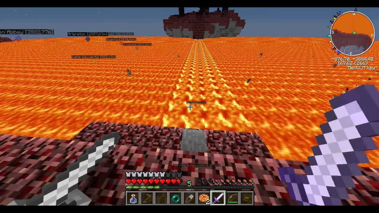 Minecraft Minez Hell Tree FAIL - YouTube