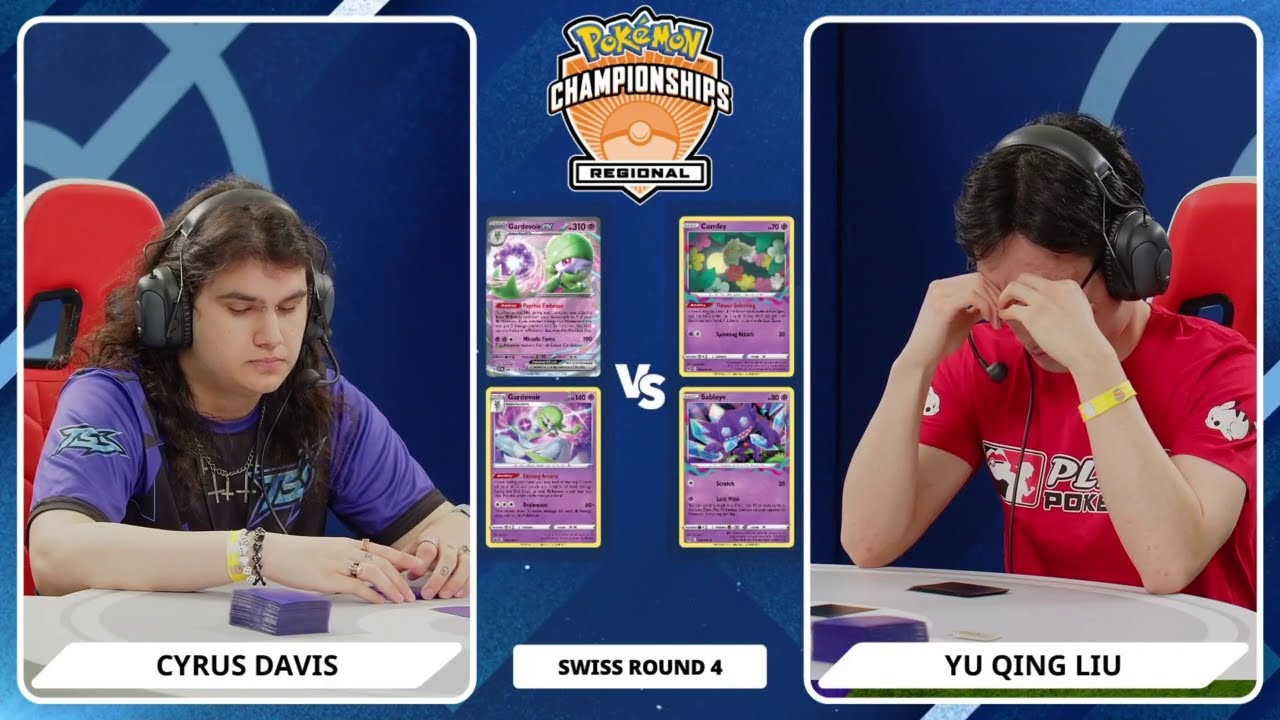 TCG Cyrus Davis Vs Yu Qing Liu - 2024 Pokémon Vancouver Regional ...