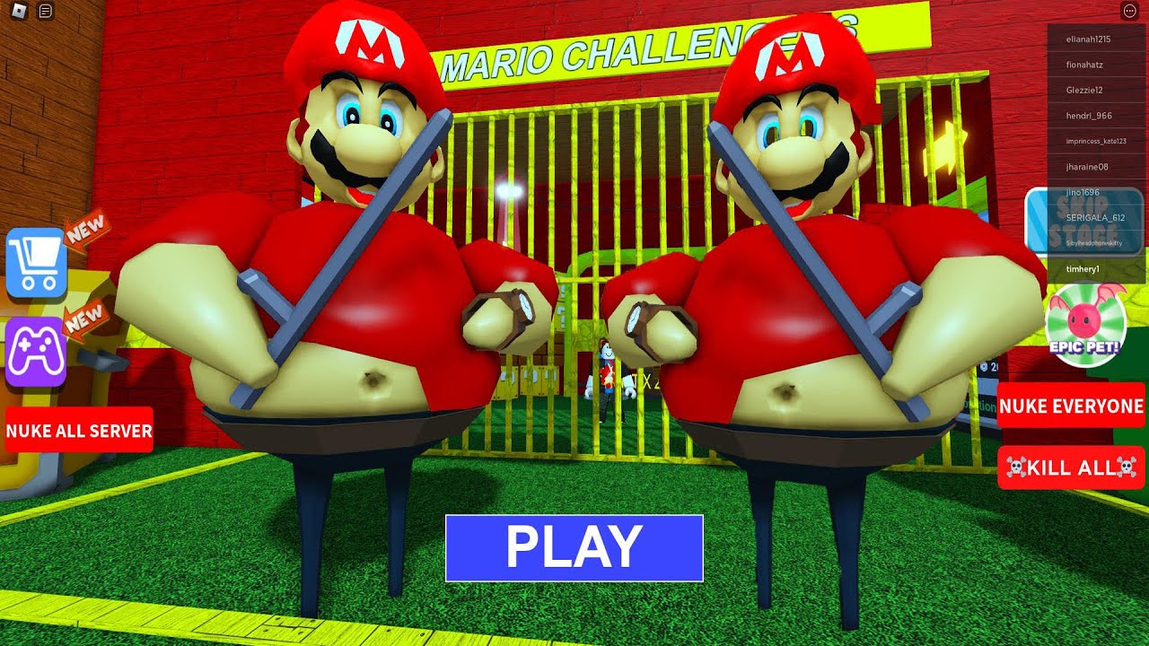 Unleash the Adventure: Mario Barry's Prison Escape Challenge! - YouTube