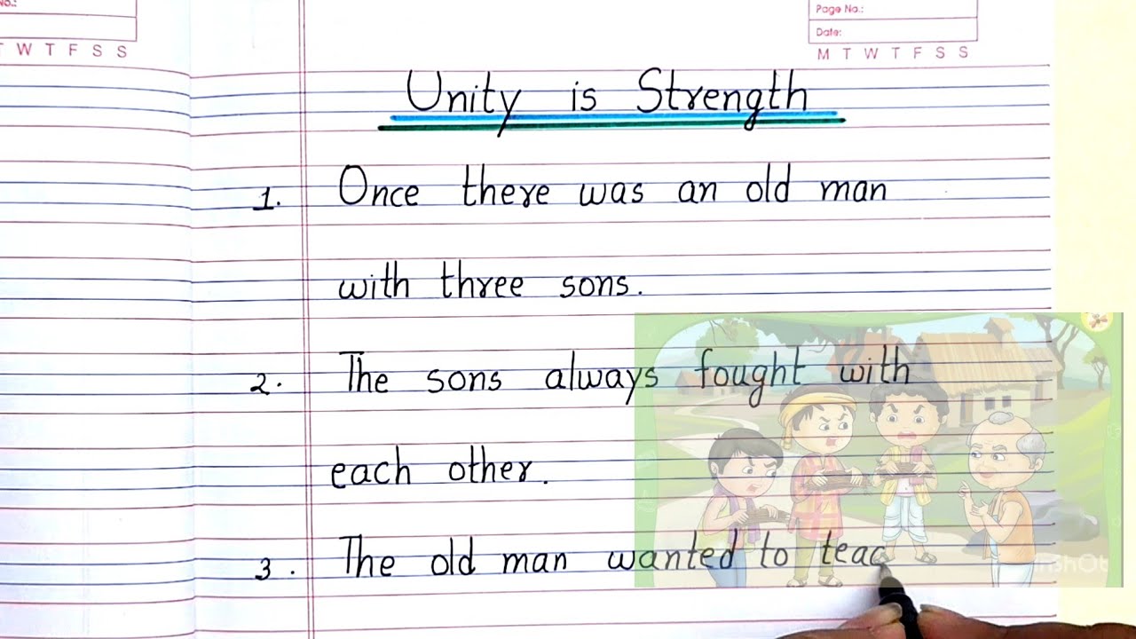 Unity is Strength Story | Bundle of Sticks Story in English | The ...