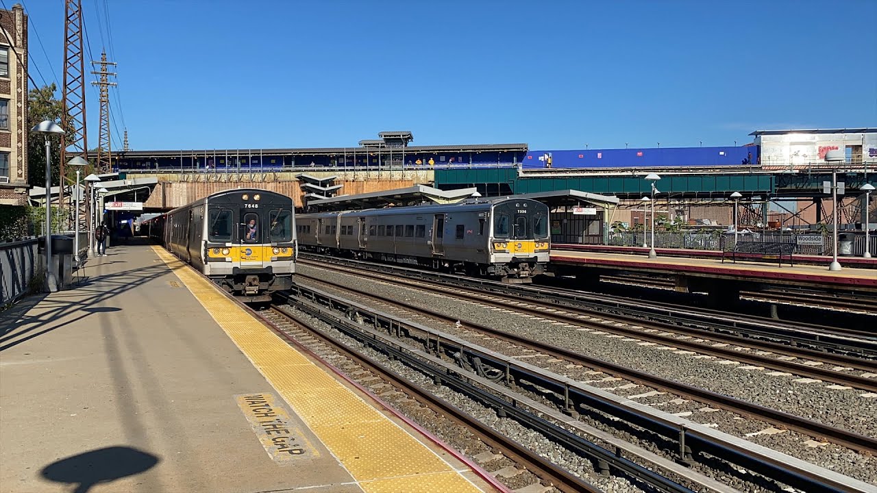 MTA Long Island Rail Road Late Morning Action @ Woodside (10/25/23 ...