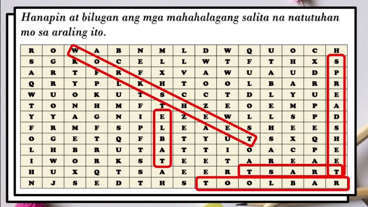 EPP 4 (ICT/Entrepreneurship) Paggawa ng Table at Tsart Gamit ang ...