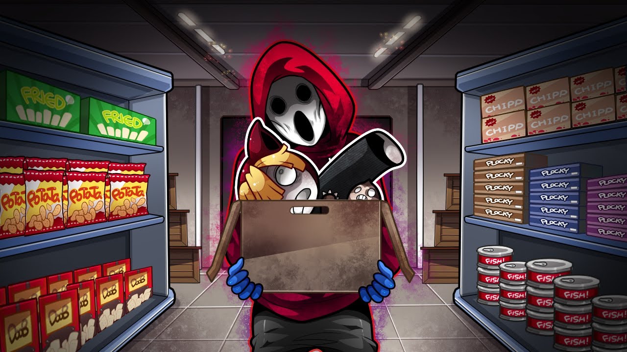 ทำงานกะดึกร้านสะดวกซื้อกับคนแปลกหน้า | Clock In Roblox - YouTube