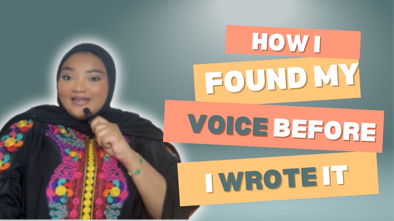 HOW I FOUND MY VOICE BEFORE I WROTE IT | S1EP1 - YouTube