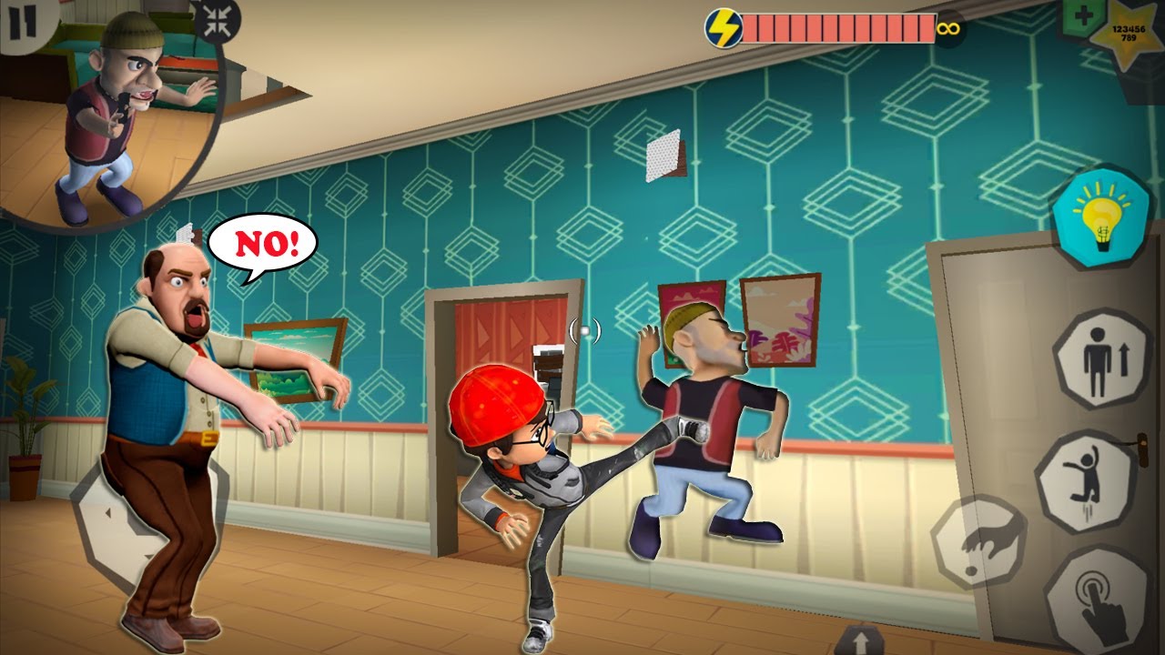 Scary Robber home clash _ new fun game video everyday , Gameplay ...