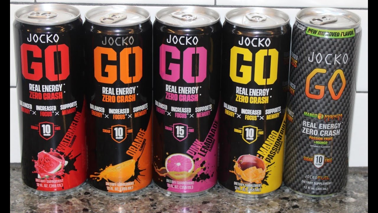 Jocko Go Dietary Supplement: Watermelon, Orange, Pink Lemonade, Mango ...