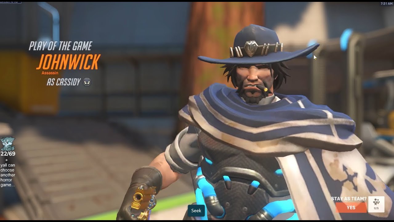 Overwatch 2 Human Aimbot IDDQD Literally Destroys Whole Enemy Team As ...