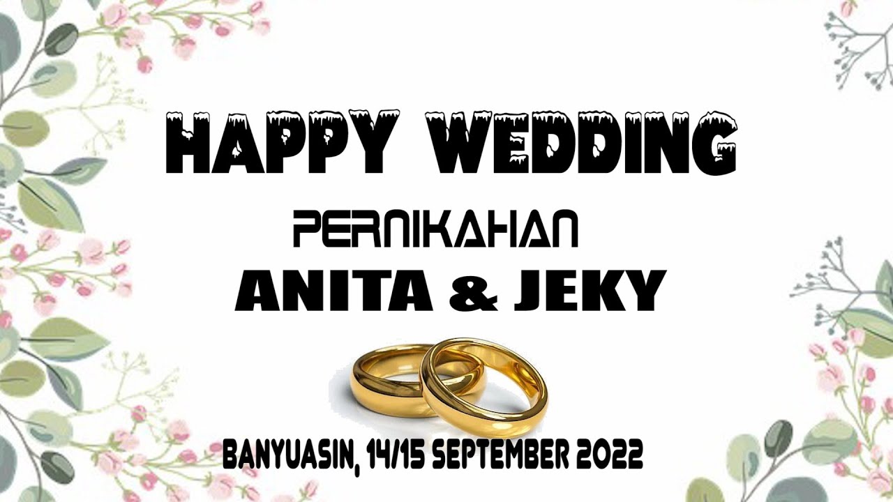 LIVE STREAM.... REVA NADA PERNIKAHAN ANITA & JEKY - YouTube