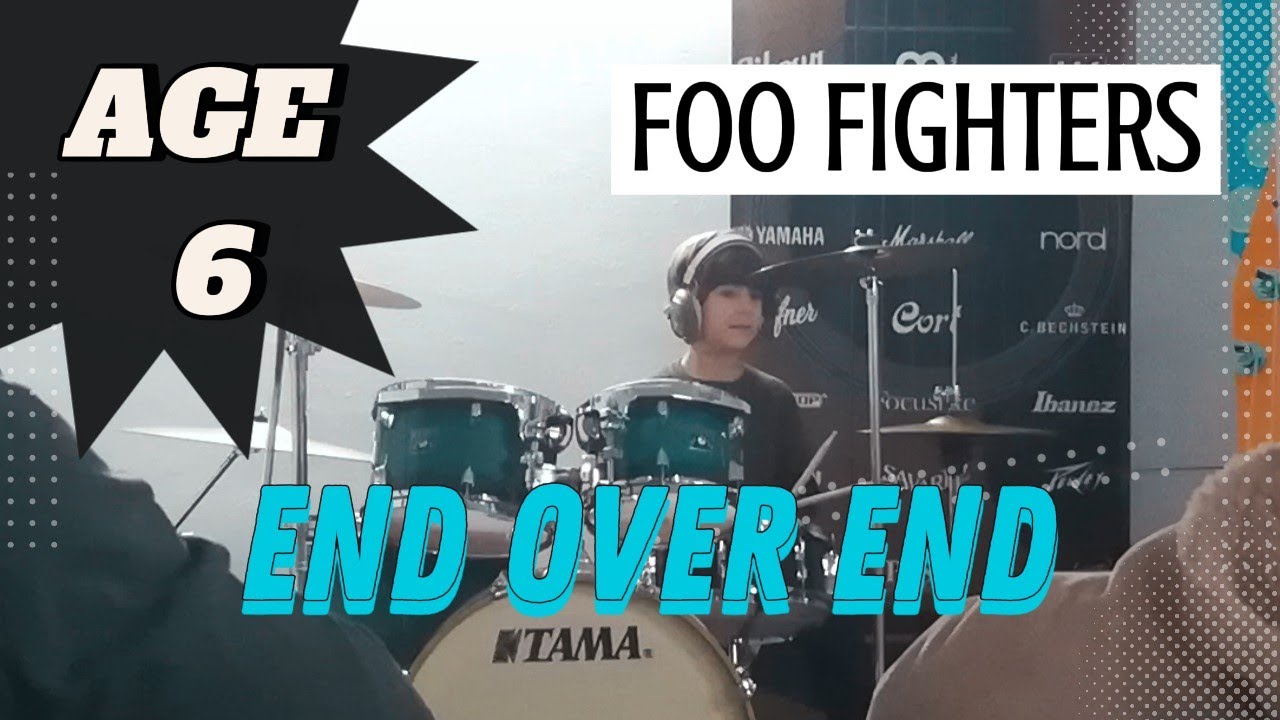 Vice Drums - Age 6 | Foo Fighters - "End Over End" - YouTube