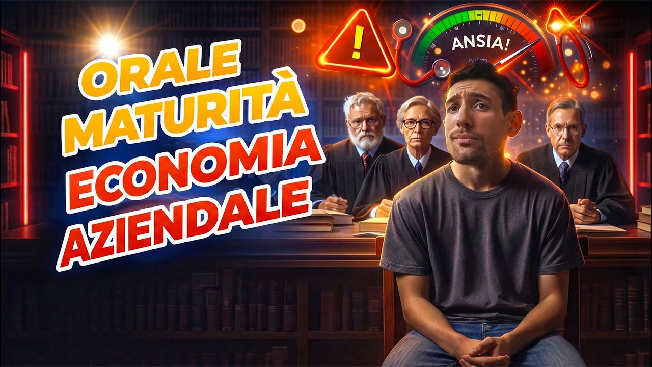 5 CONSIGLI per ECONOMIA AZIENDALE all'ORALE della MATURITÀ | ESAME DI MATURITÀ - YouTube
