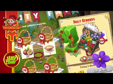 Hay Day - County Fair, Hay Day Letters - YouTube
