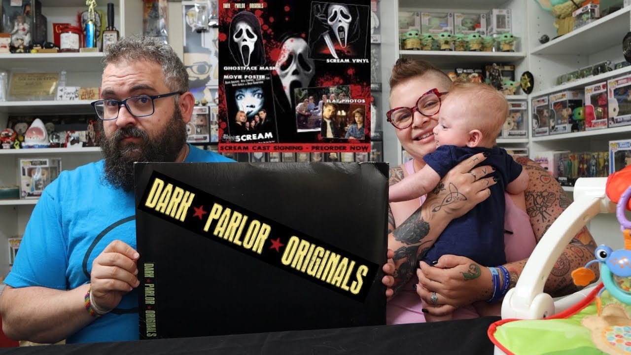 Dark Parlor Originals Scream Cast Piece Unboxing! - YouTube