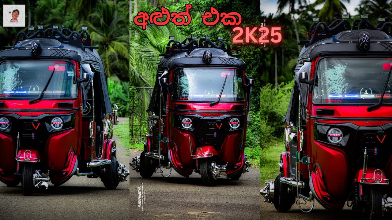 Tuk Tuk modified sri 🇱🇰 lankan Three Wheel Modified matara Tuk Tuk ...