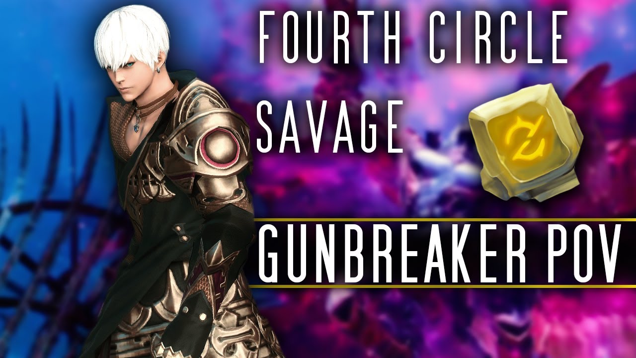 【FFXIV】Aspholdelos: The Fourth Circle Savage (P4S) Phase 1 and 2 | GNB ...