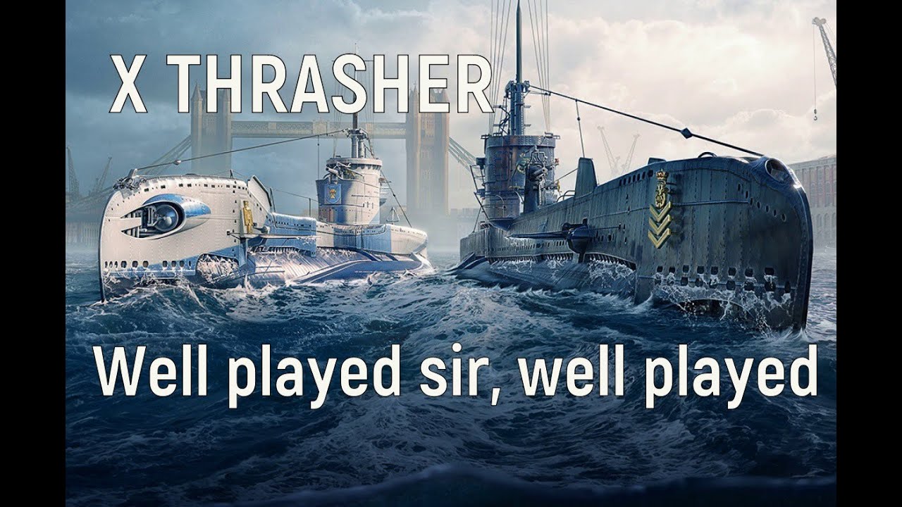 World of Warships - Thrasher Replay, well played sir, well played - YouTube