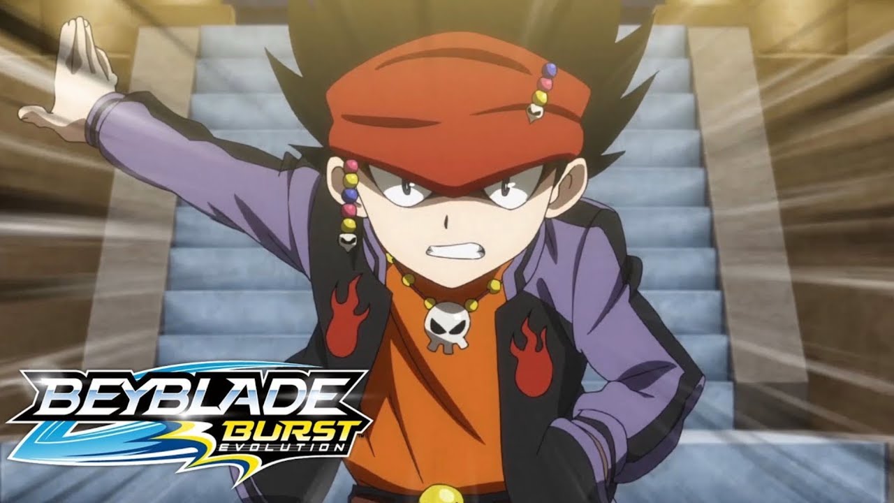 BEYBLADE BURST EVOLUTION Episode 13: Twin Scythes! Double Strike! - YouTube