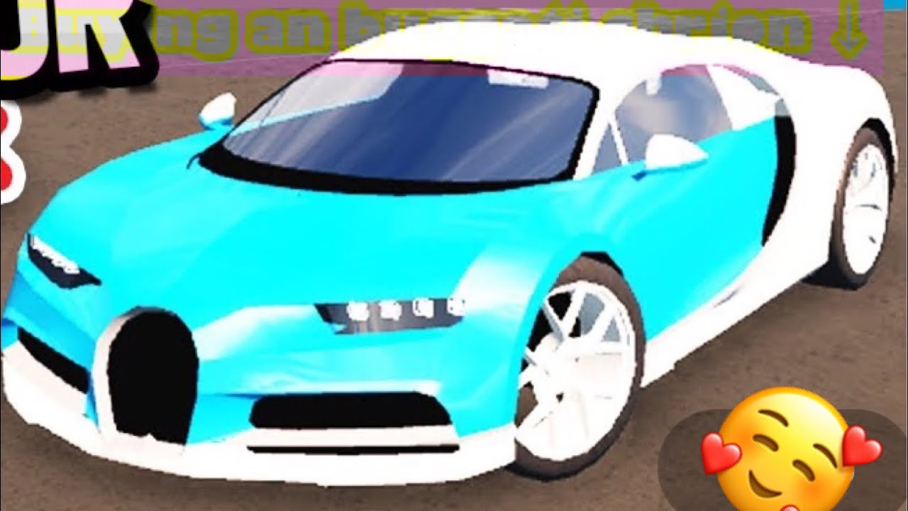 BUYING A BUGGATI CHIRON IN DRIVING SIMULATOR (ROBLOX) - YouTube
