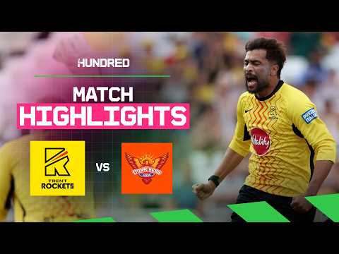 MARVELOUS Mohammad Amir steers Rockets to victory 😮‍💨 | Trent Rockets v SunRisers Leeds Highlights