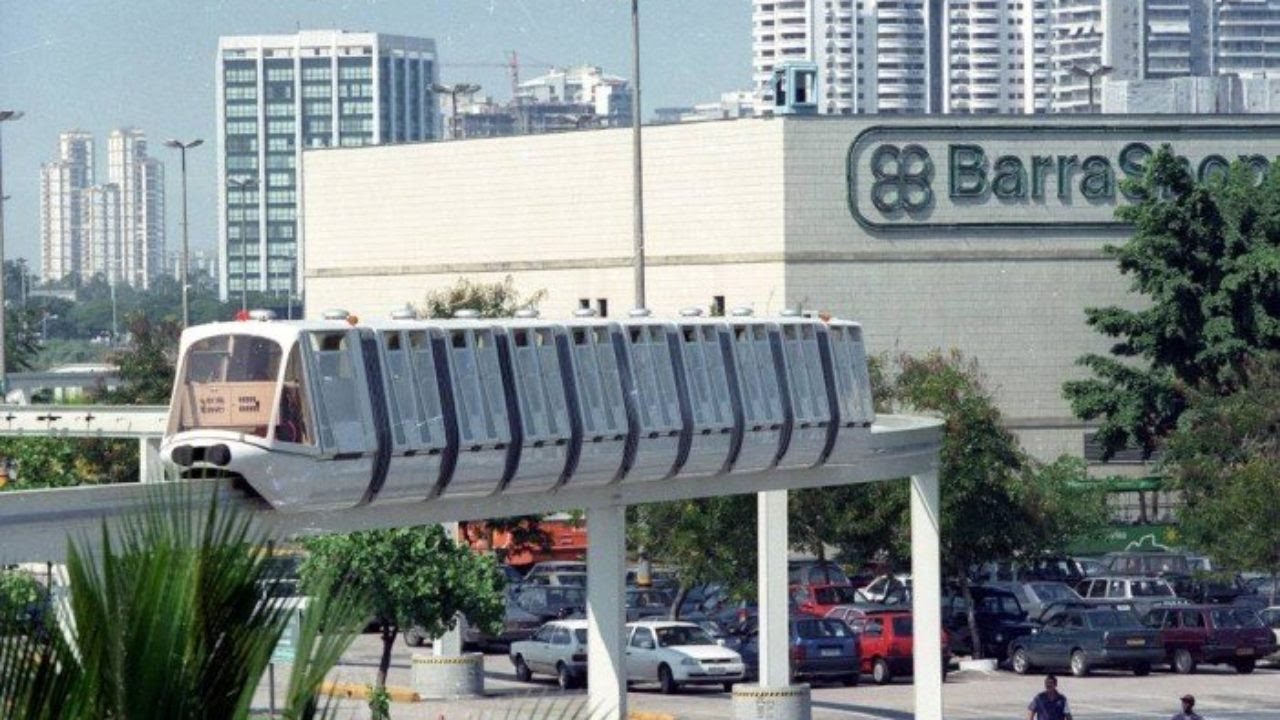Barra Shopping - RJ 1997 - Play Land e Monotrilho - YouTube