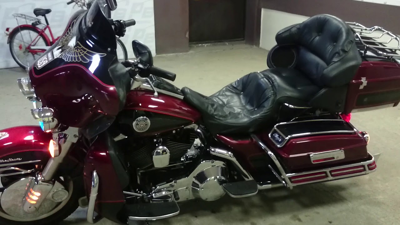 Harley-Davidson Flhtcu 1450 2000г. арт.8723 во Владивостоке - YouTube