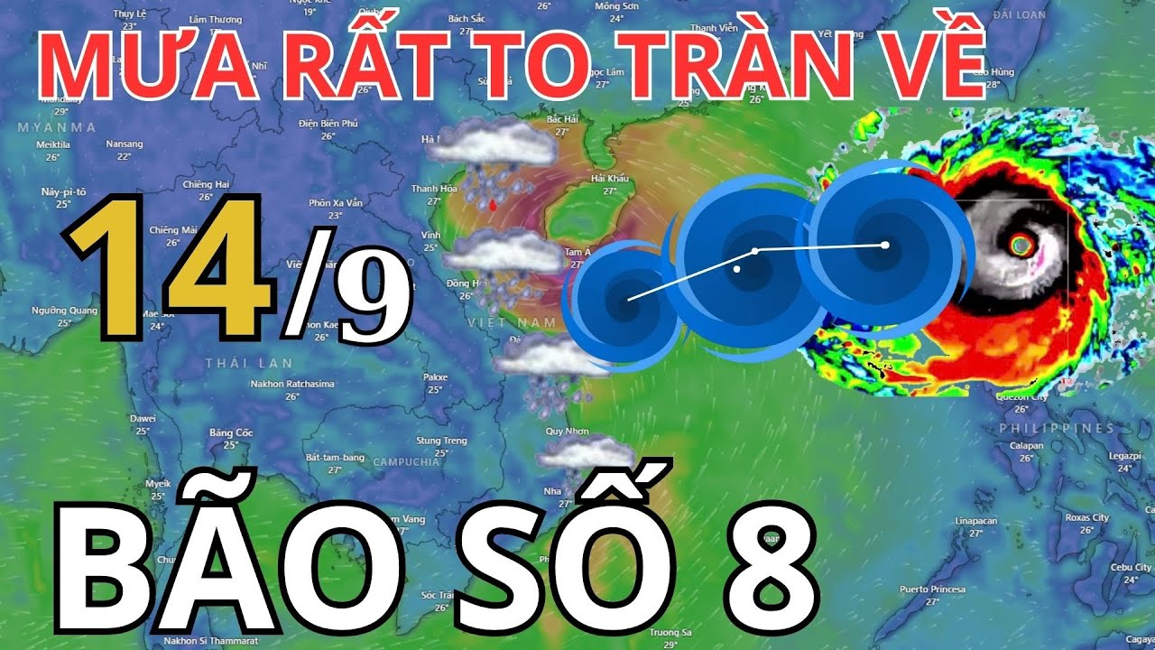 Weather forecast for today and tomorrow September 14 - YouTube