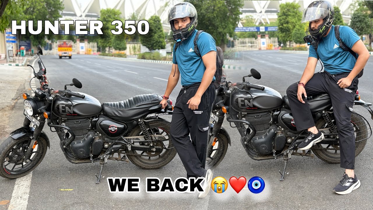I Am Back 🤘🏻After Long Time 💪🏻 ️ | Samir Malhotra Vlogs | Hunter 350 ...