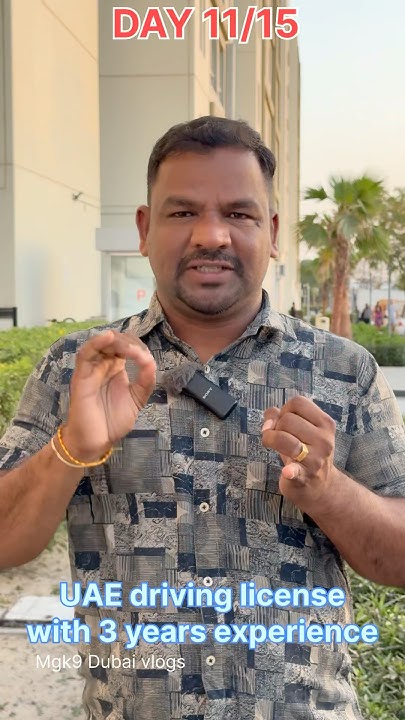 DAY 11 / 15 | Dubai driving instructor job | Driving instructor salary ...