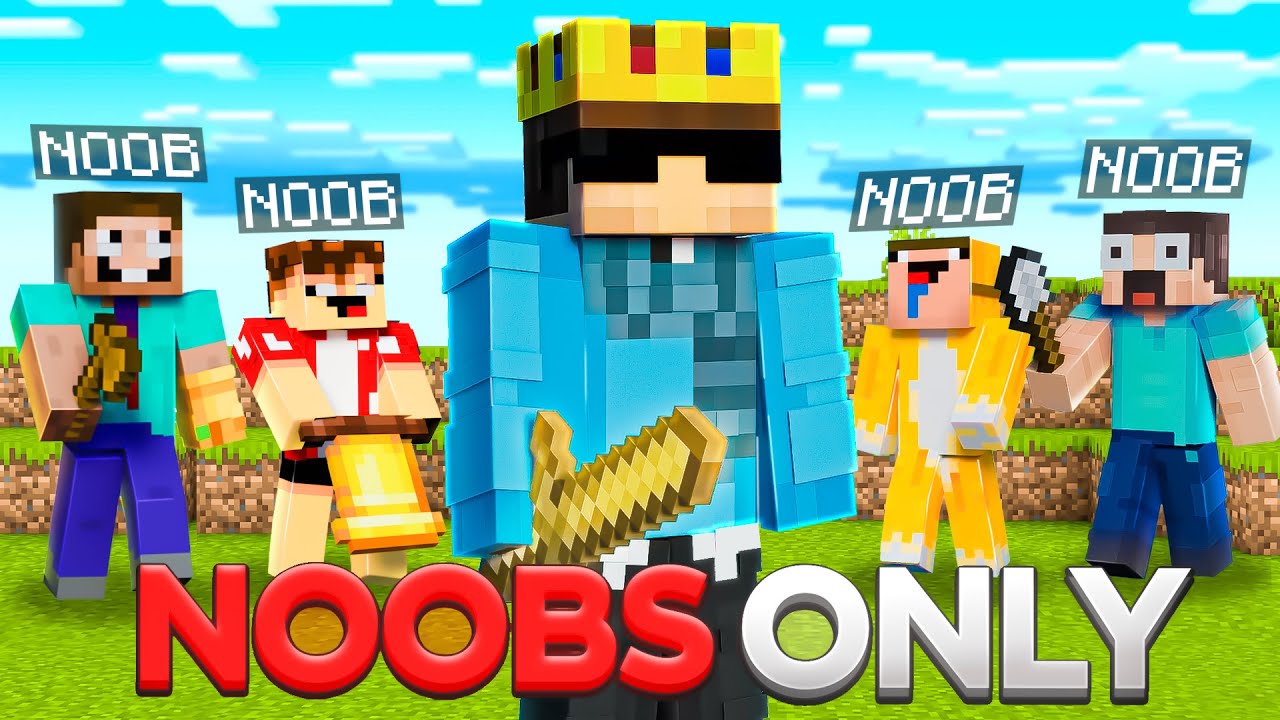 How I Saved this 'NOOB ONLY' Minecraft Server! - YouTube