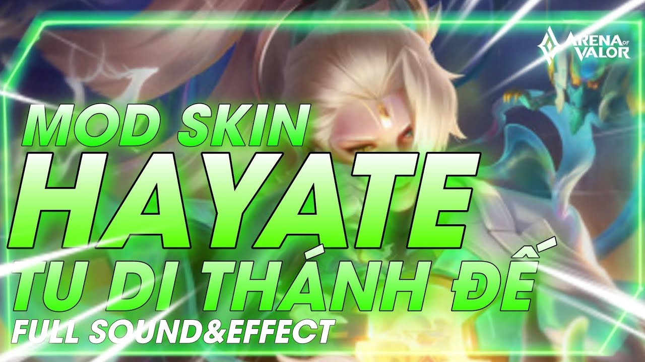 [Update 31/7]-Mod Skin Hayate Tu Di Thánh Đế Mới Nhất S3/2023 - YouTube