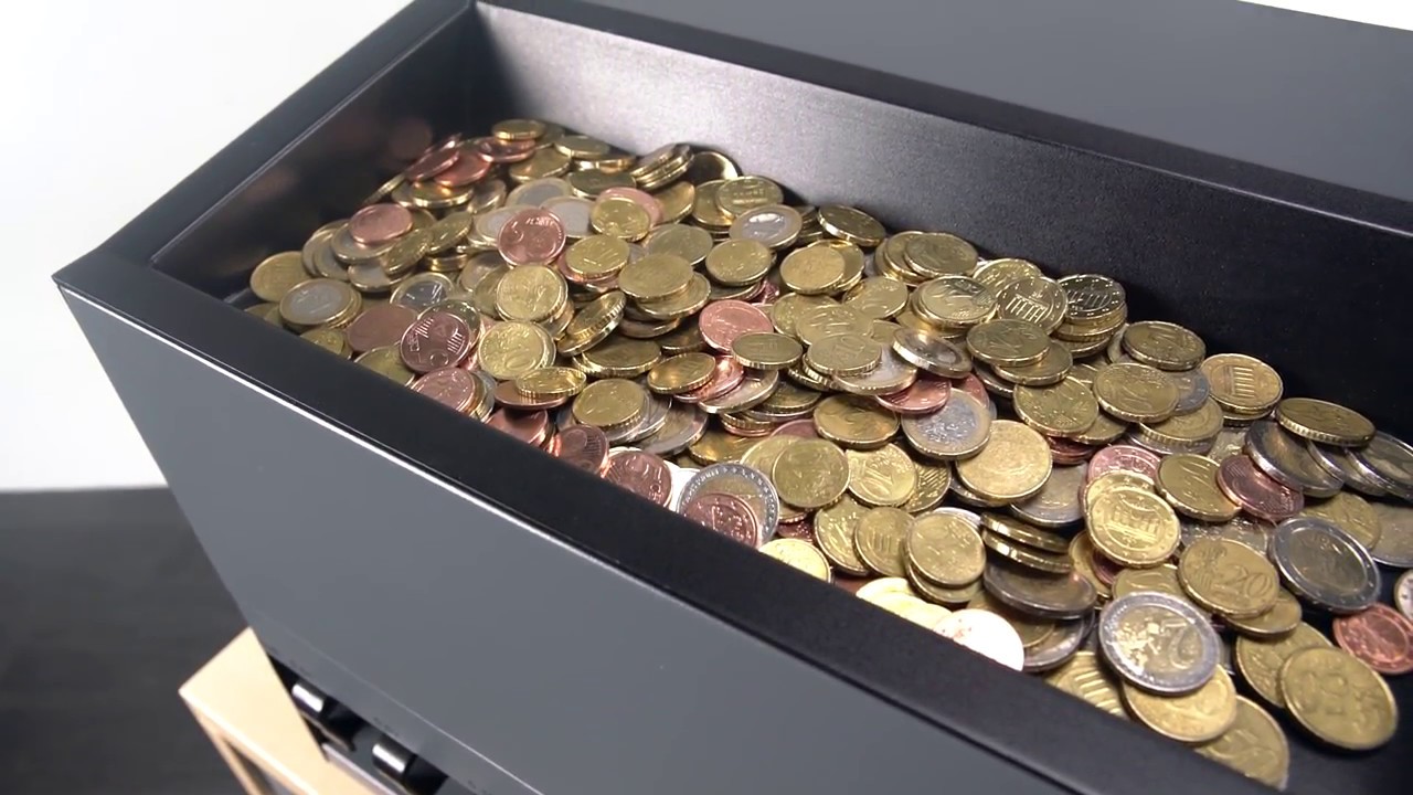 Procoin Cashwork Coin300 Myntsorterare - YouTube