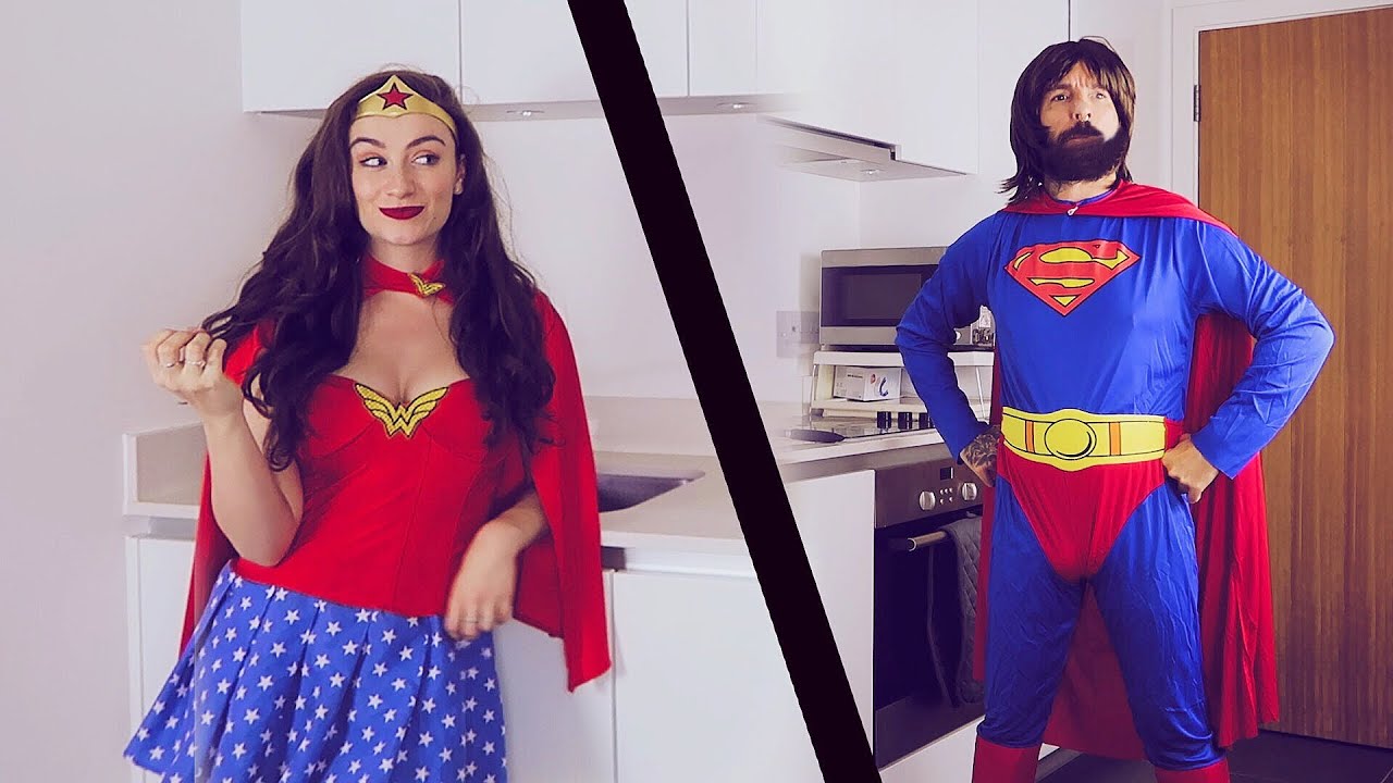 Superheroes In Real Life 😂 Wonder Woman VS Superman 😲 - YouTube