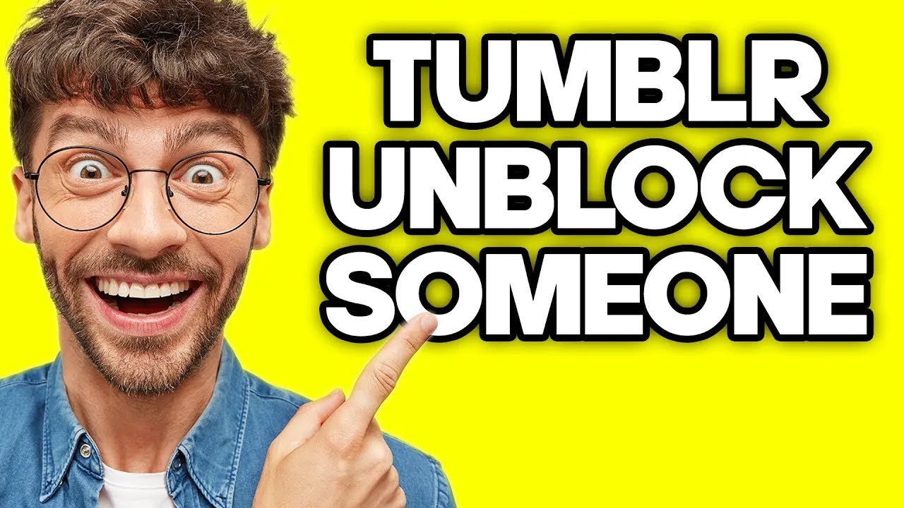 How To Unblock Someone on Tumblr (2023) - YouTube