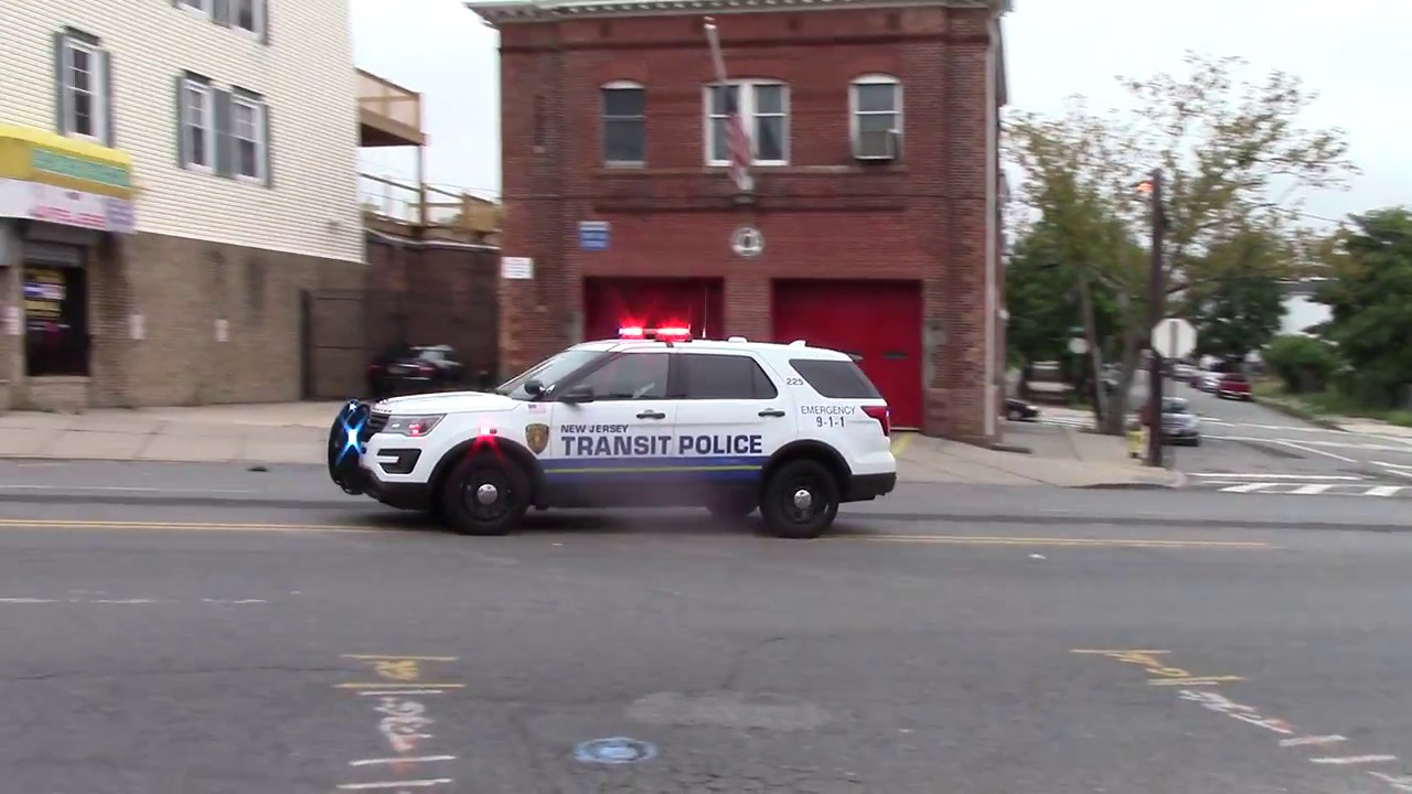 New Jersey Transit NEW Police Explorer Responding - YouTube
