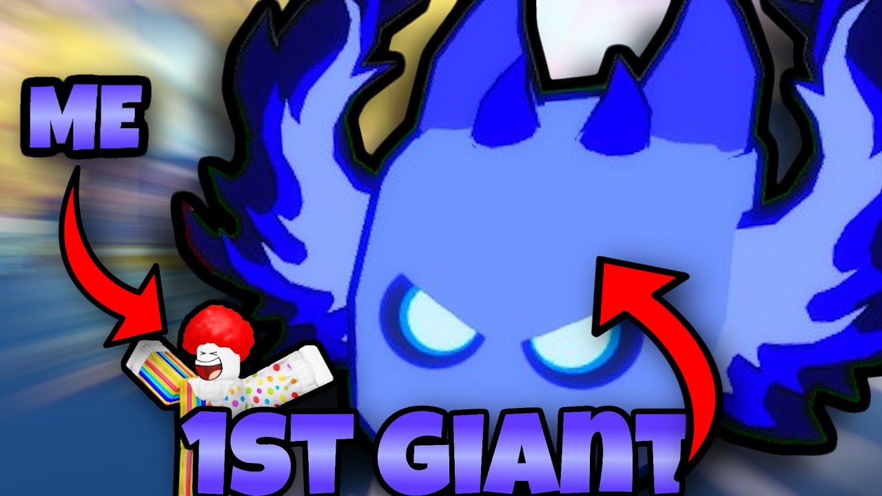 Showcasing The FIRST EVER GIANT In Lucky Block Legends.. - YouTube