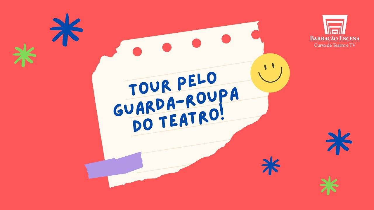 🎭 TOUR PELO GUARDA-ROUPA DO TEATRO BARRACÃO ENCENA 🎭 - YouTube