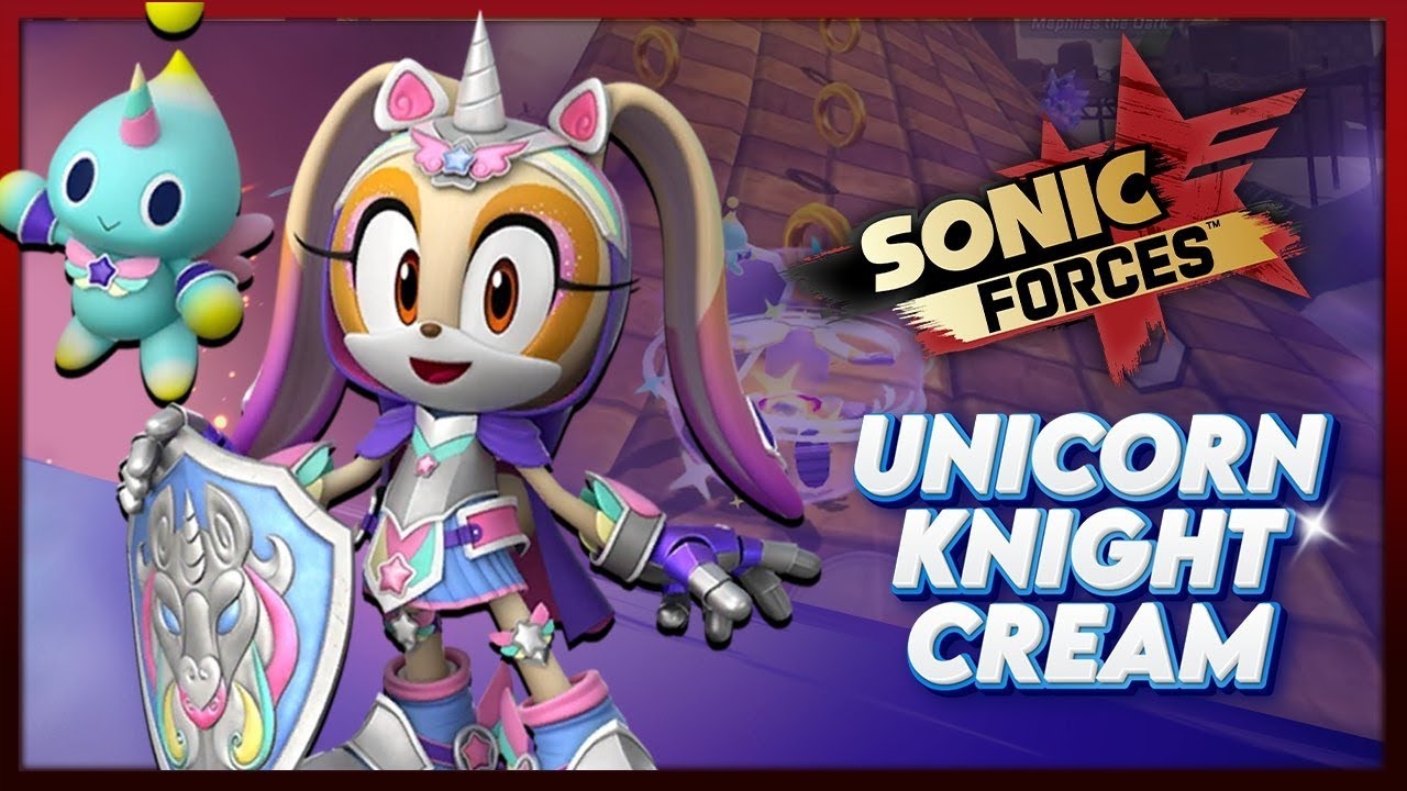 Sonic Force Speed Battle Android : Cream Licorne Chevaleresque - YouTube