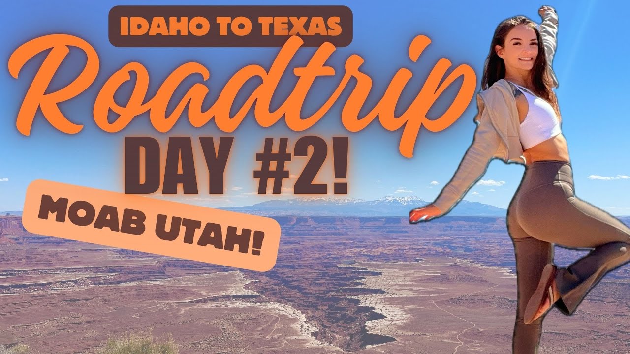 Moab Utah! Day two Idaho to Texas Roadtrip with Tilly Toy - YouTube