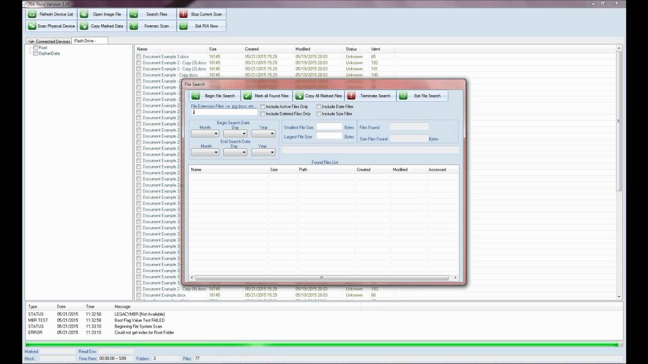 RIA Video 4 Searching for Files - YouTube