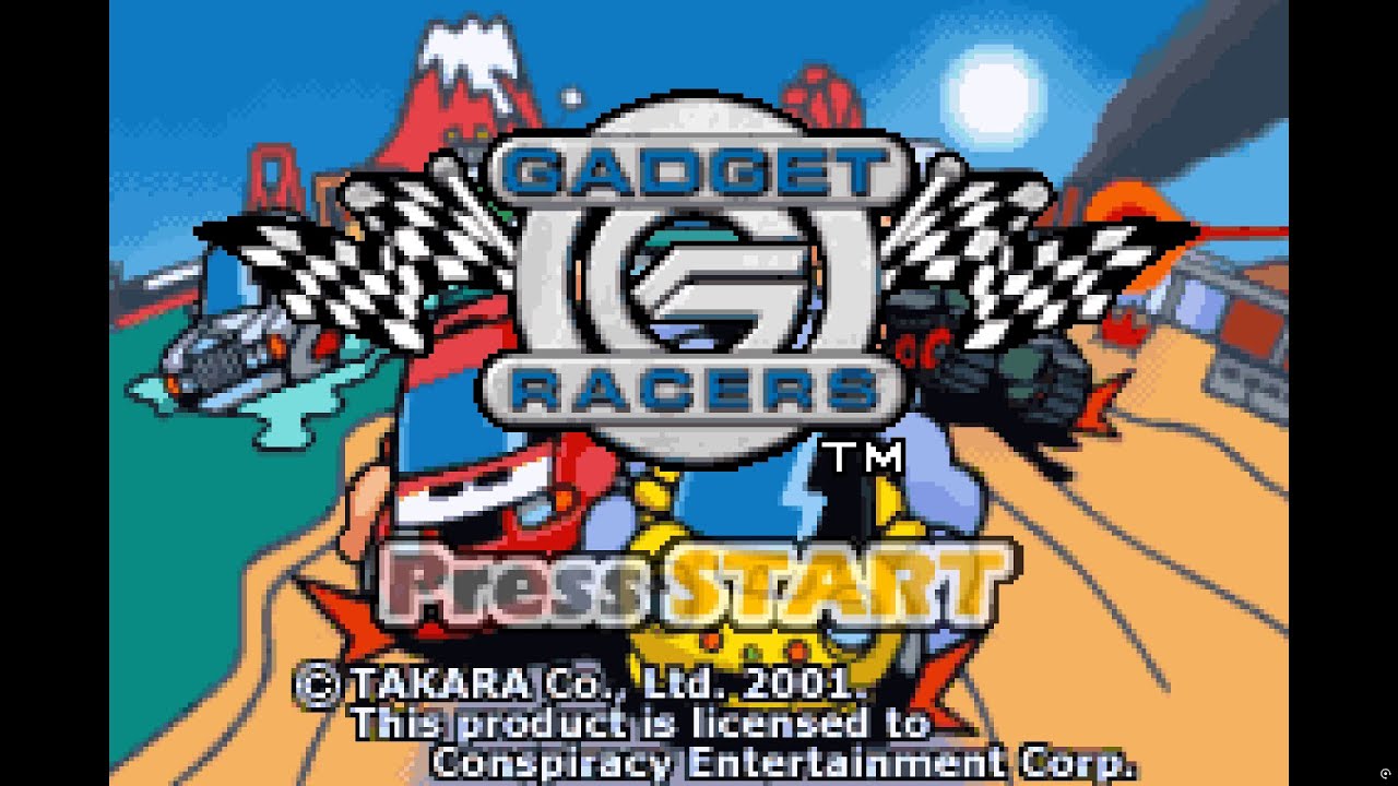 Gadget Racers (Choro Q Advance). [GBA - TAKARA, Conspiracy Ent ...