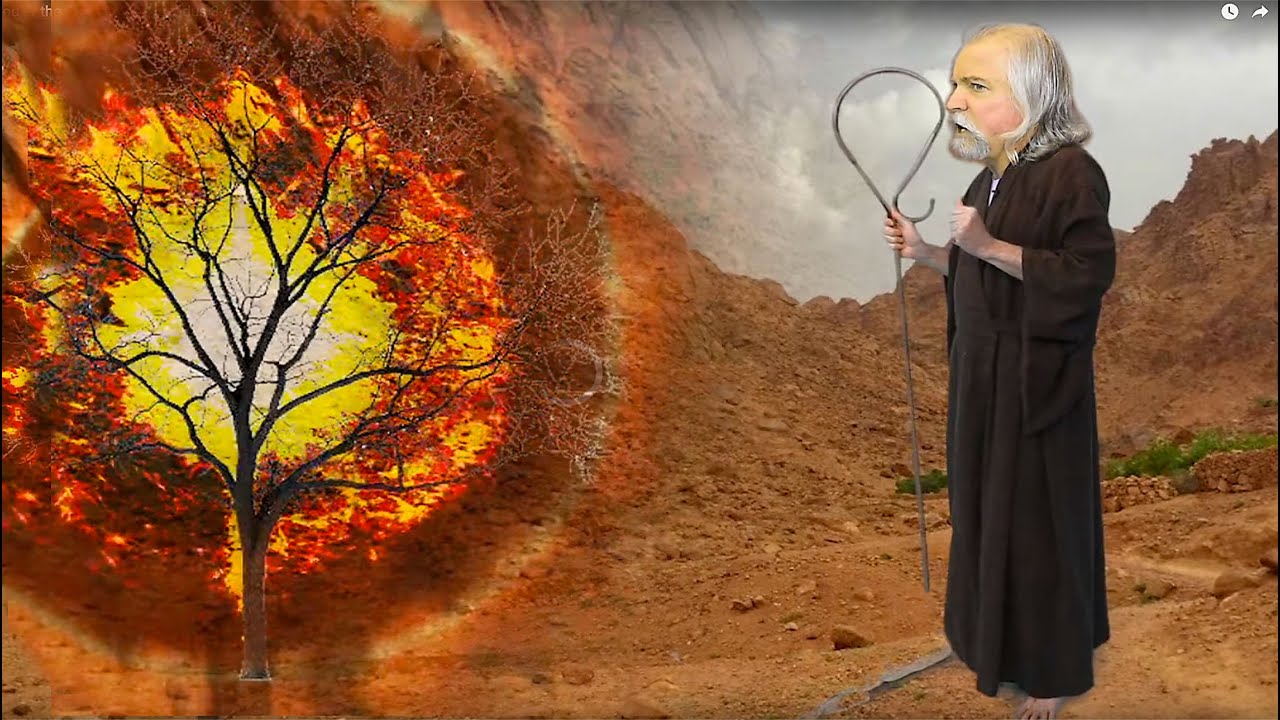 Moses Pleads with God at the Burning Bush Exodus 3-4 - YouTube