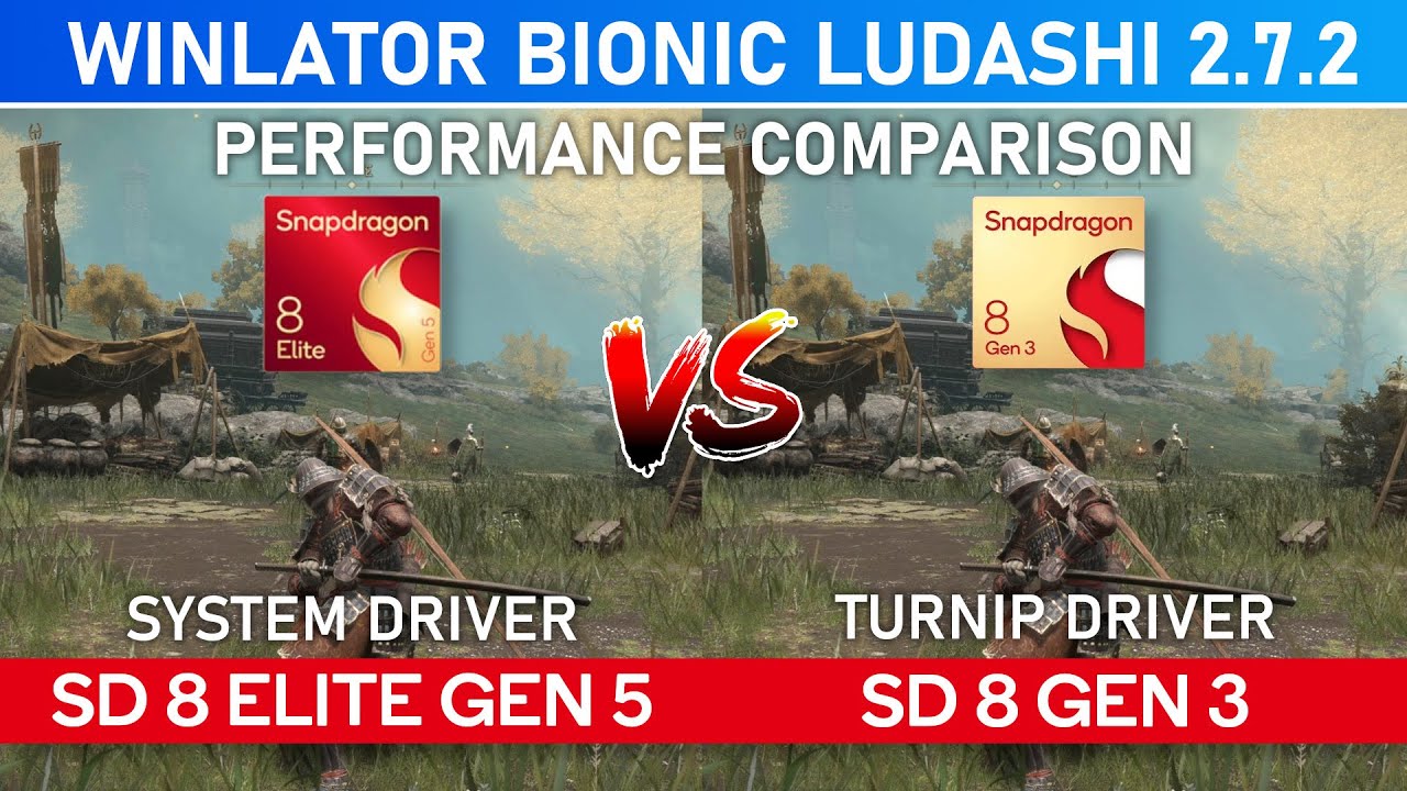 ELDEN RING (PC) ~ SD 8 ELITE GEN 5 vs SD 8 GEN 3 | Winlator Bionic ...
