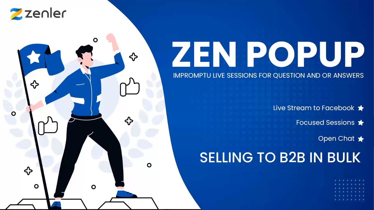 😍 ZEN POPUP - B2B Selling in Bulk 😍 - YouTube