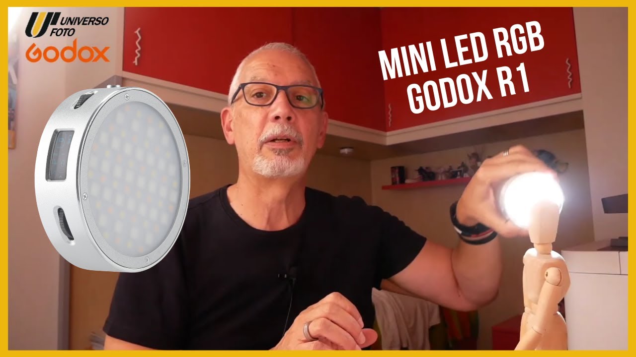 Mini Led RGB Godox R1: un gioiellino! Alla scoperta della piccola luce ...
