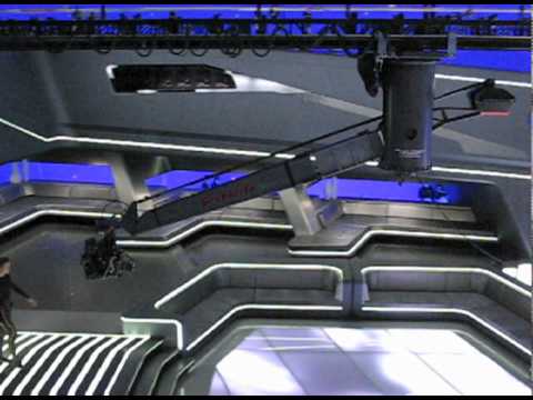 Tron Legacy (Behind the Scenes) - Entrance - Overhead Graphlite Motion ...