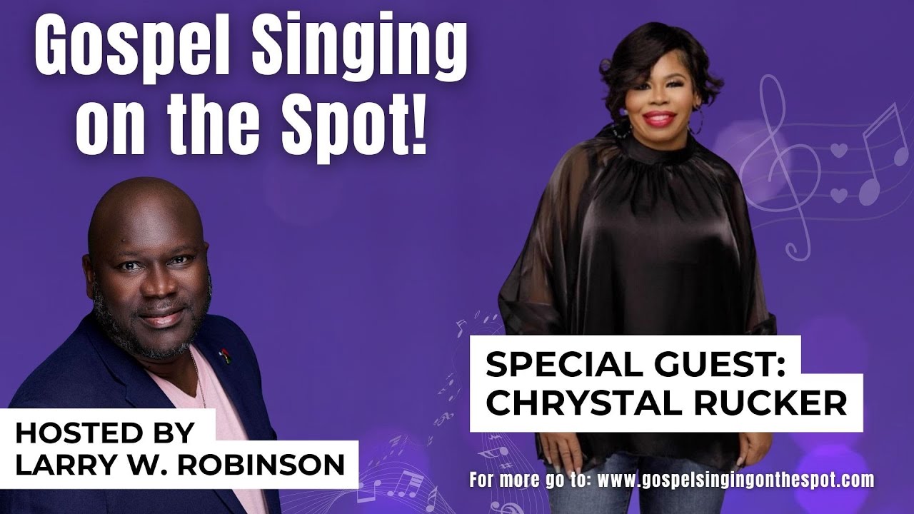 Chrystal Rucker featured on "Gospel Singing on the Spot," hosted by ...