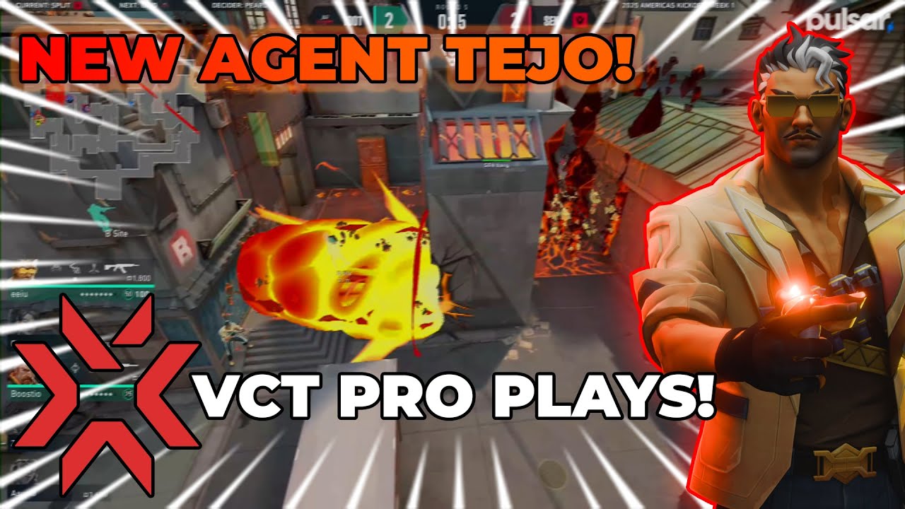 NEW Agent TEJO is INSANE in VCT! (Pro Plays & Crazy Clutches) - YouTube